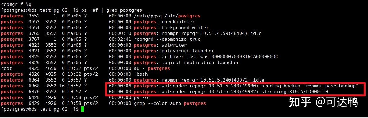 postgresql流复制+repmgr高可用组件+keepalived自动vip漂移实现高可用 - 知乎