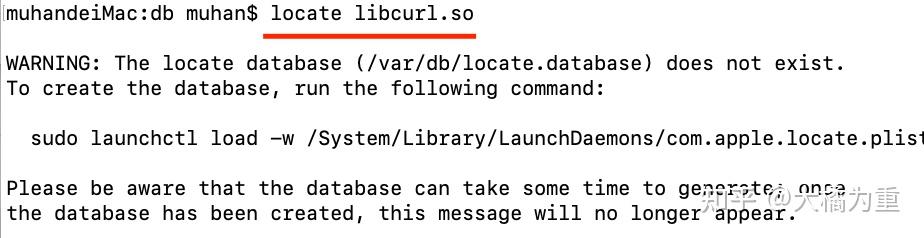 macOS下命令locate的配置文件在哪里？ - 知乎
