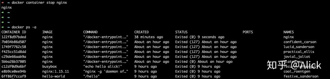 Docker: 教程06 - ( 如何运行和管理 container） - 知乎