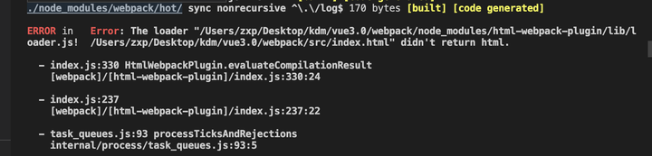 Html Webpack Plugin 报错 Didn T Return Html 知乎