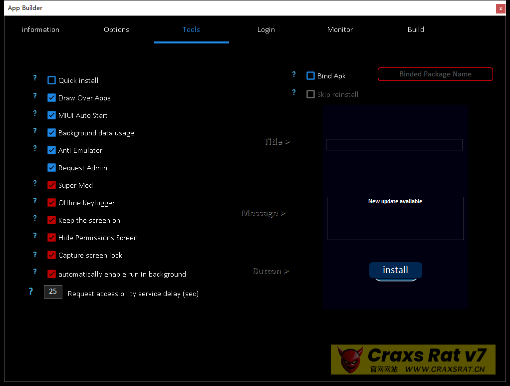 CraxsRat v7.4 最新版来了 - 知乎