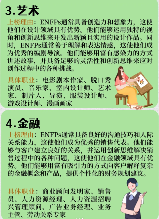 哪些类型的工作适合 ENFP 人格？ - 知乎