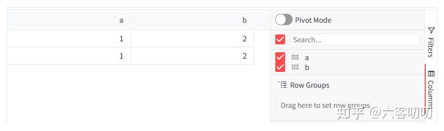 AgGrid 数据表格Ⅰ - 知乎