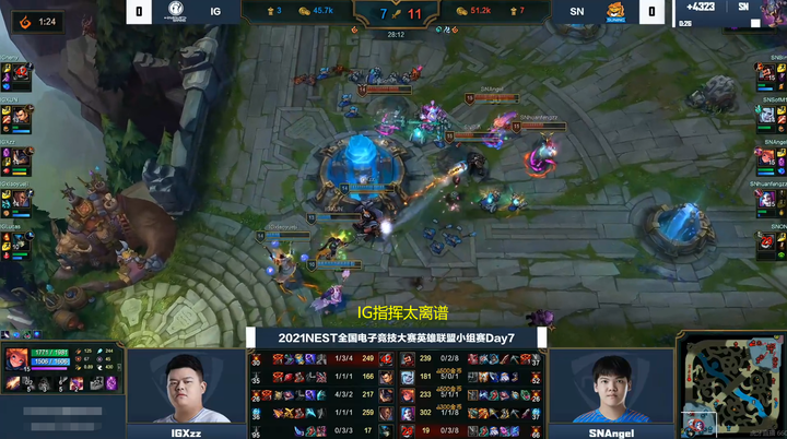 NEST淘汰赛IG二队面对SN指挥太离谱？家都不要了只想针对Bin！ - 知乎