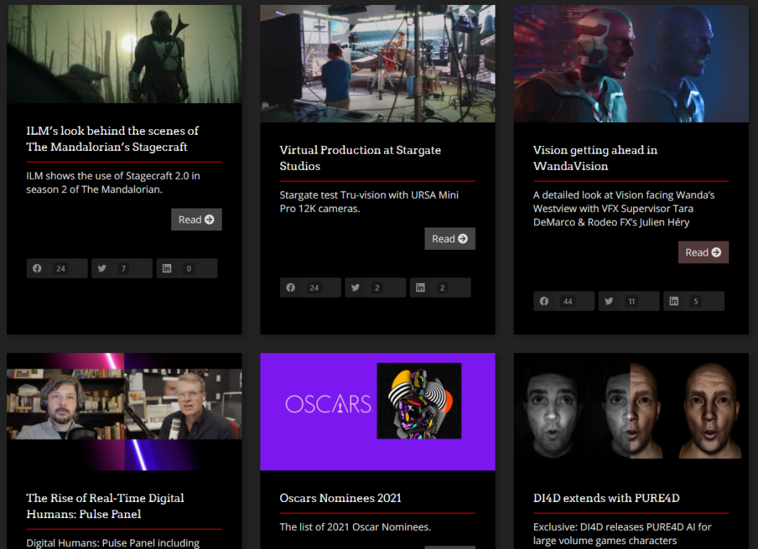 20个CG大佬必备的行业网站 - 知乎