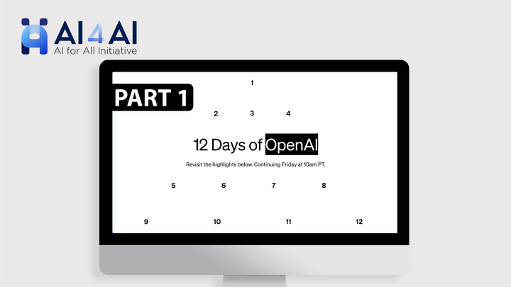 OpenAI 12 天连续发布会 | 前 7 天发生了什么？ - 知乎