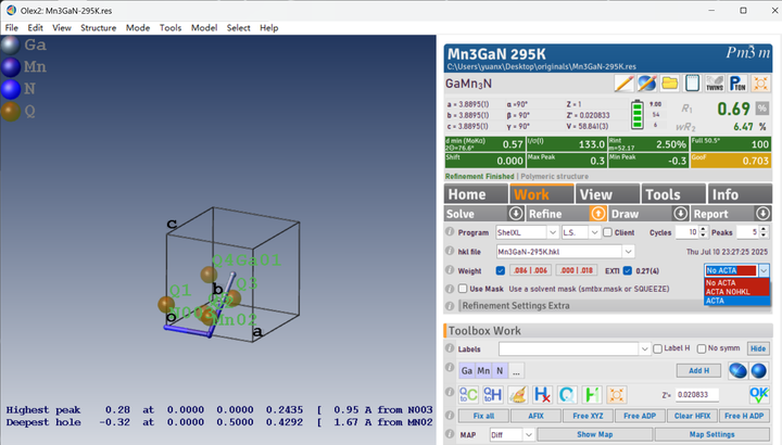 如何使用Olex2进行单晶结构解析——急速教程 - 知乎