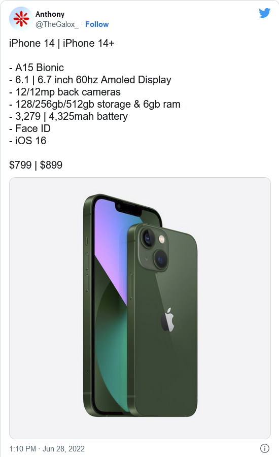 iPhone 14 价格曝光，或全系要涨价！ - 知乎