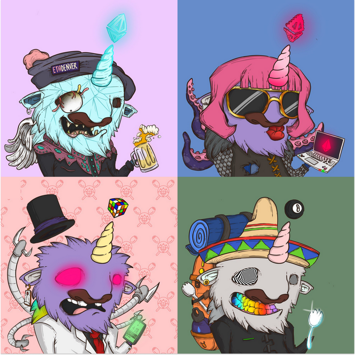 以太坊丹佛大会官方头像NFT - Bufficorn Buidl Brigade (可mint可扫floor) - 知乎