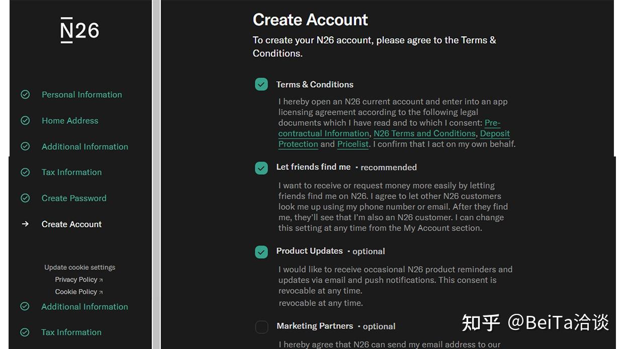 N26 详细开户教程 - 知乎