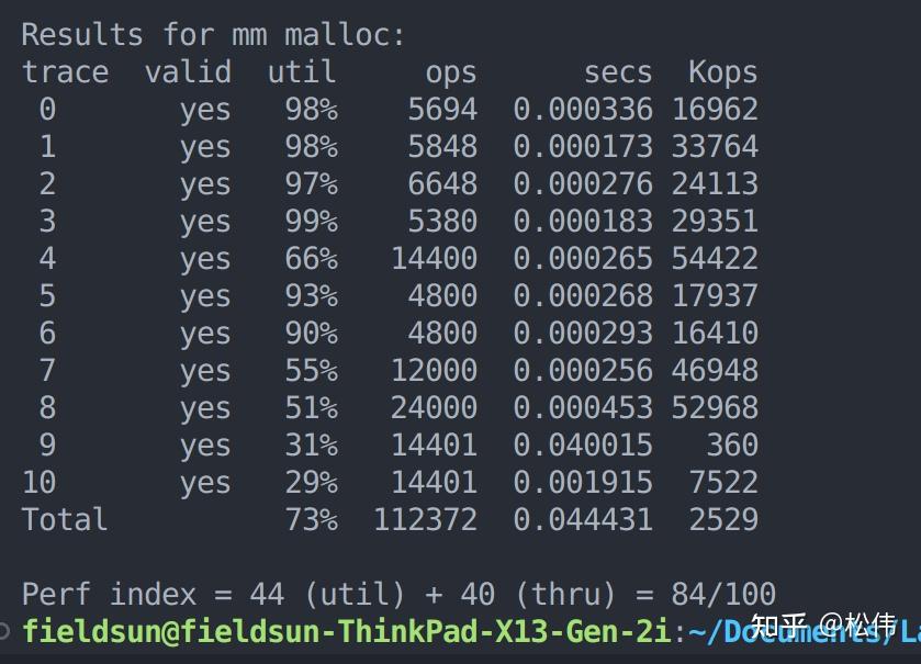 实验五：Malloc-Lab（下） - 知乎