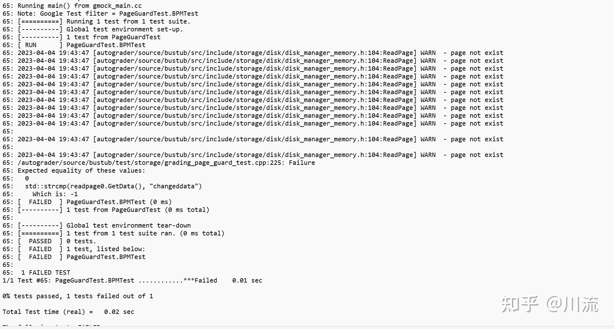 CMU15-445-2023-Spring_Project1调试记录 - 知乎