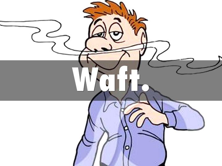 外刊学习 | 聊聊“waft up”这个搭配 - 知乎