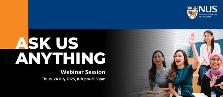NUS 26 Fall 官方答疑 | 新国大硕士申请、学习、就业全解答 - 知乎