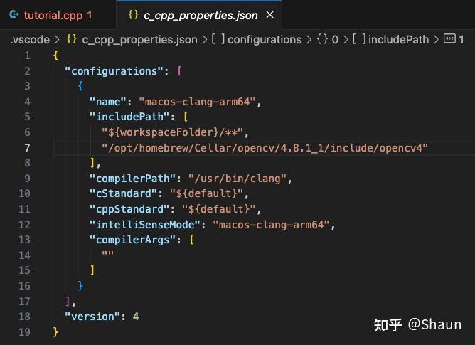 [工欲善其事，必先利其器] - Mac VSCode C++ OpenCV 配置 - 知乎