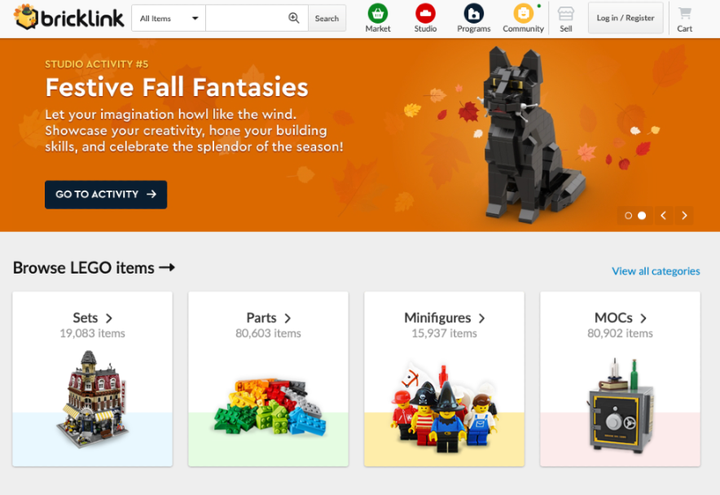 关闭一周后乐高BrickLink网站正式恢复运行 - 知乎