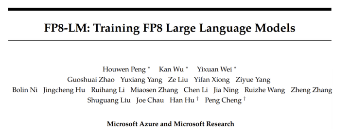 用FP8训练大模型有多香？微软：比BF16快64%，省42%内存 - 知乎