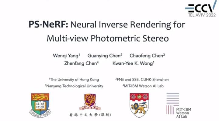 PS-NeRF: Neural Inverse Rendering for Multi-view Photometric Stereo - 知乎