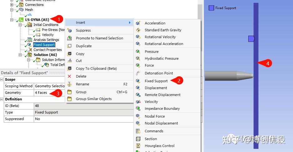 Workbench LS-DYNA 子弹侵彻靶板 - 知乎