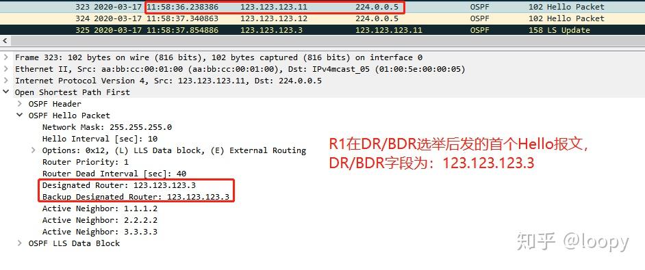 OSPF分享-DR/BDR详解 - 知乎