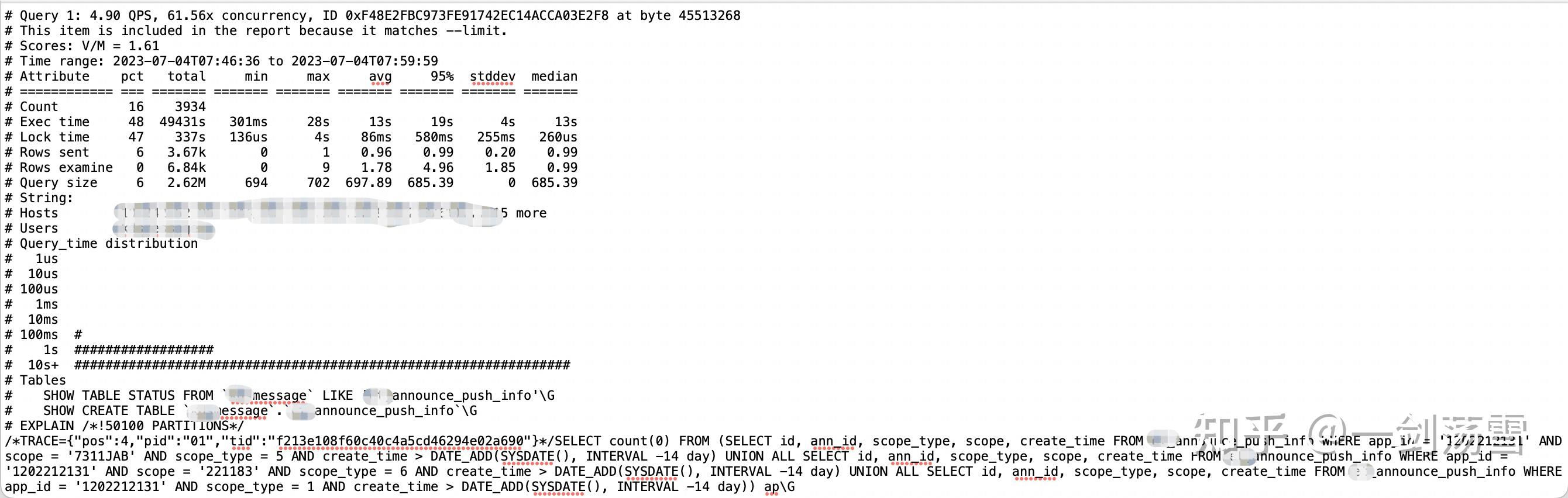 mysql cpu 100%干到0.3%，记一次优化全过程 - 知乎