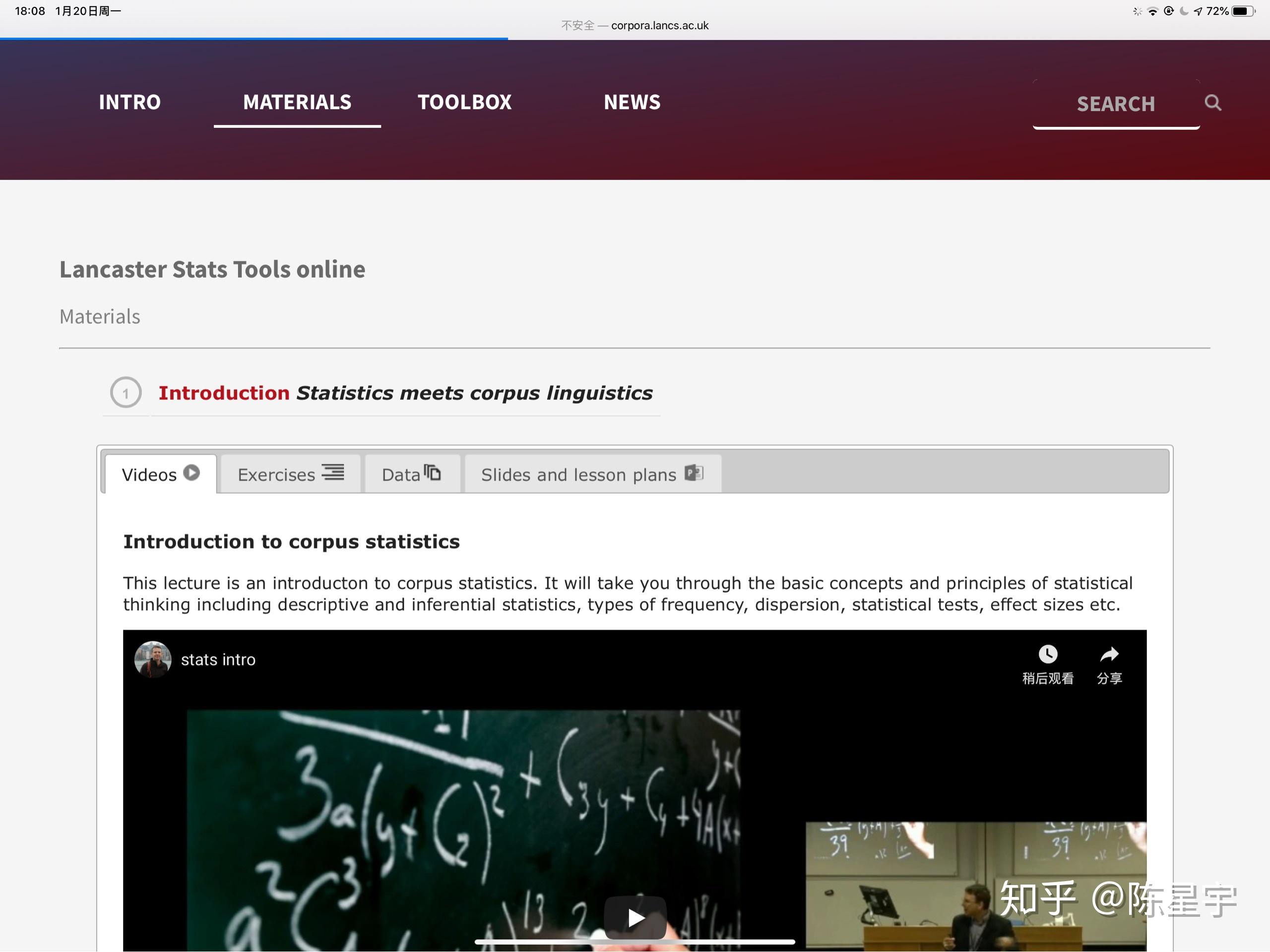 Lancaster Stats Tools online，这个网站怎么使用有人会吗，求教? - 知乎