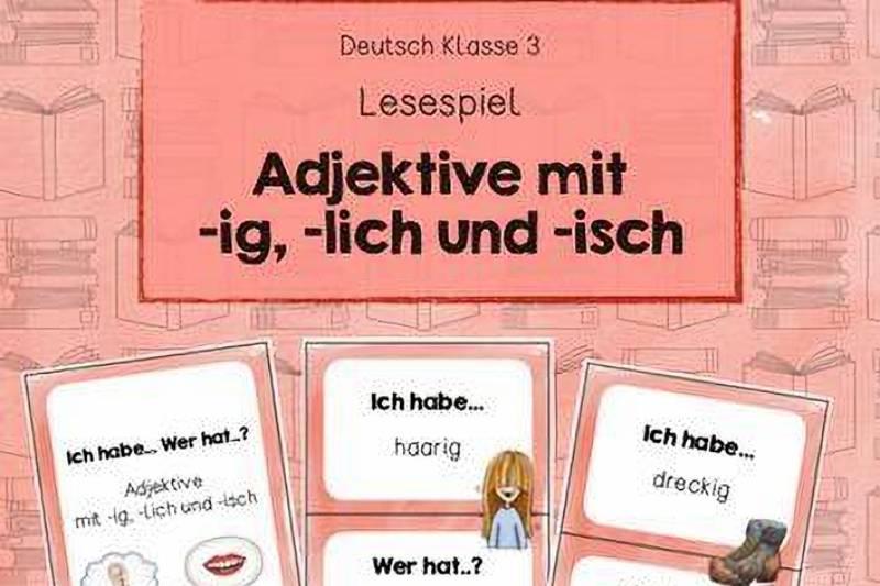 【德语语法】如何区分 -isch, -lich, -ig 词尾 - 知乎
