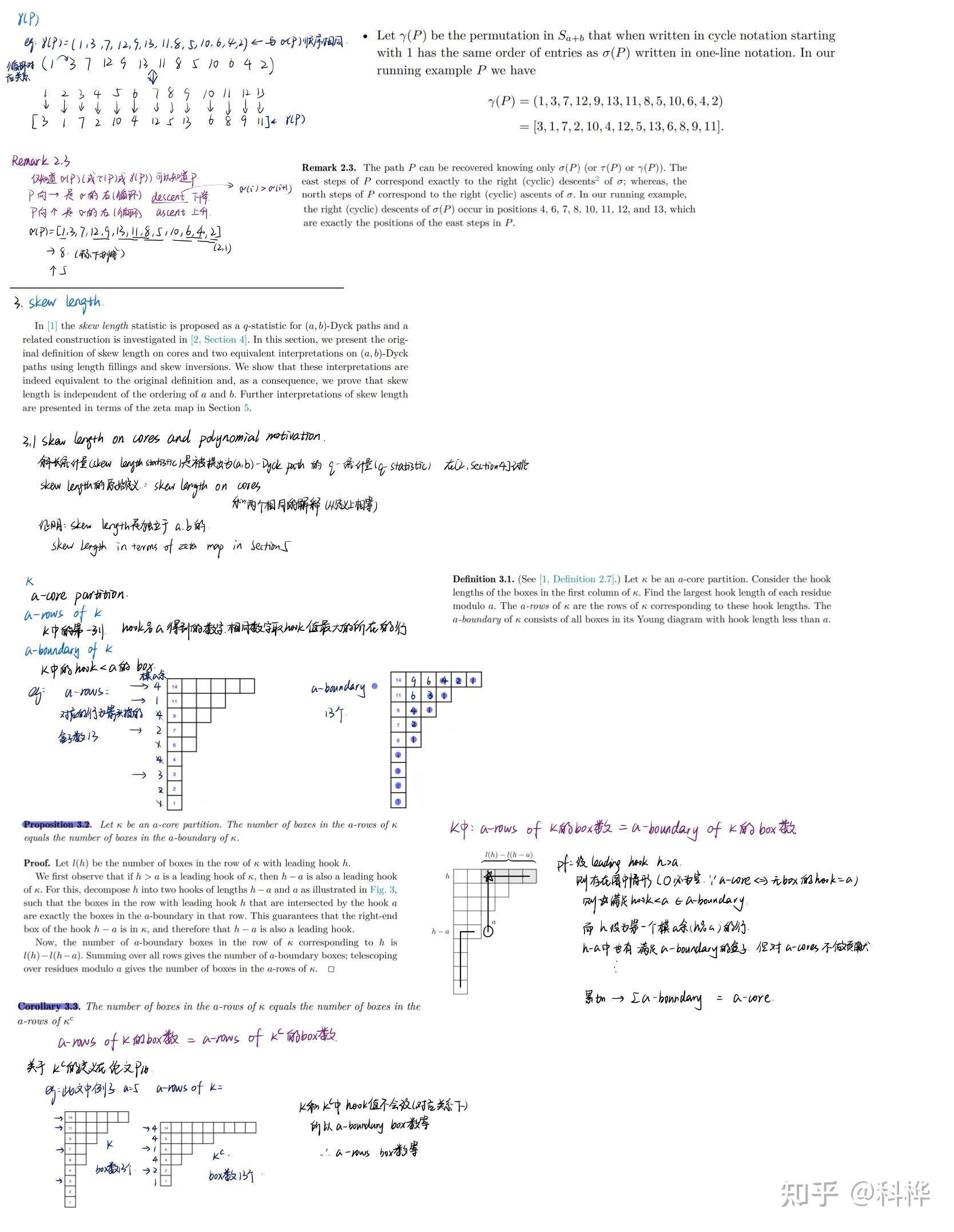 组合学:Combinatorics of the zeta map on rational Dyck paths - 知乎