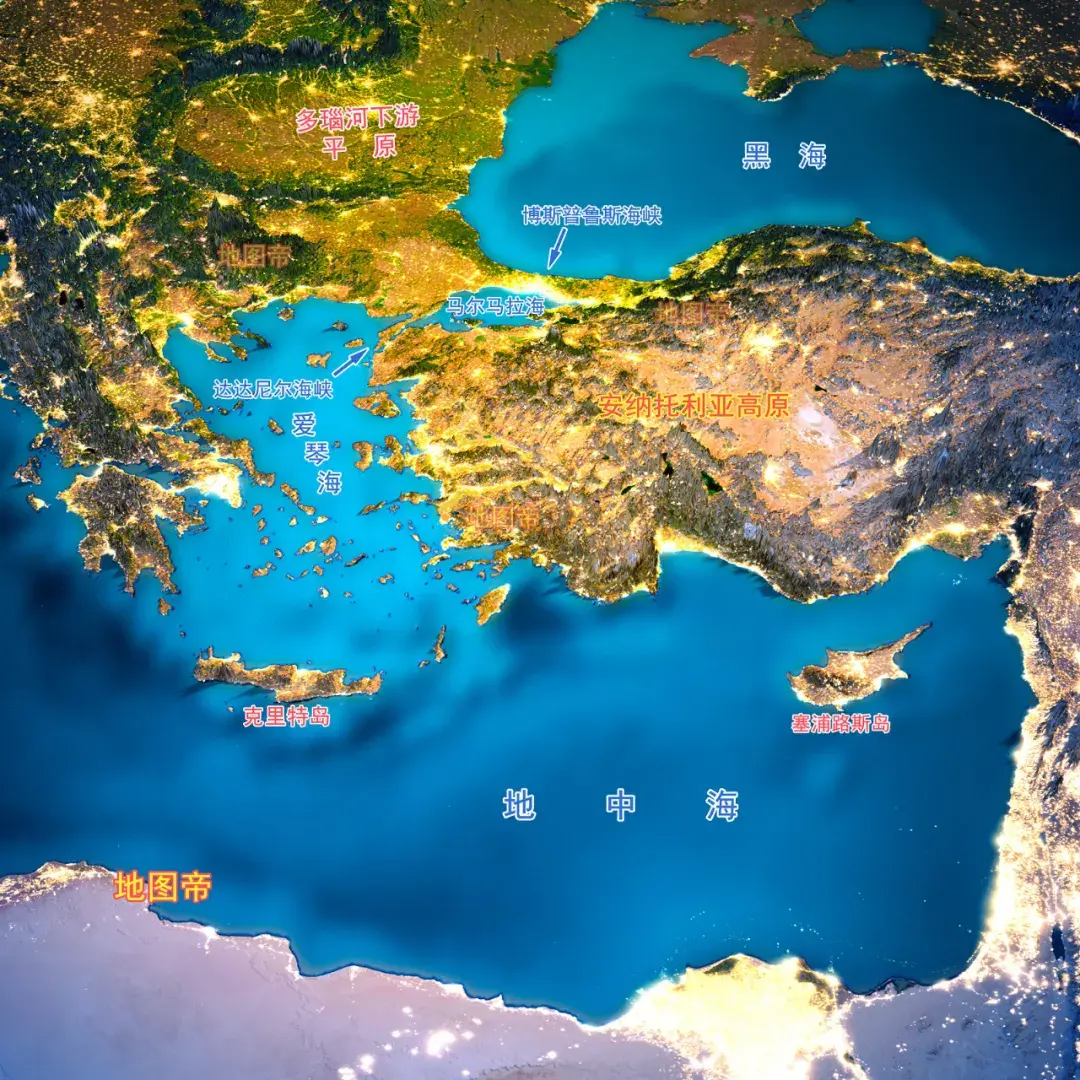 有没有各个大洲的分界线示意图? - 知乎