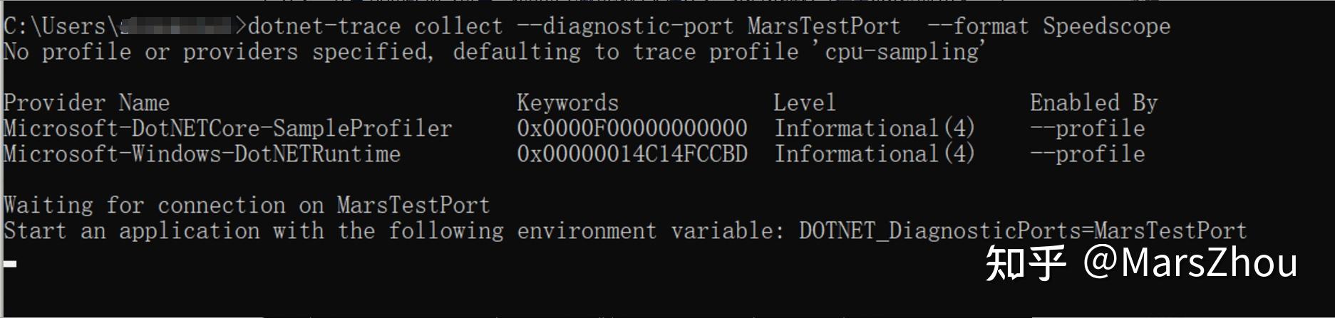 使用 dotnet-trace 进行 .NET 的性能收集和分析 - 知乎