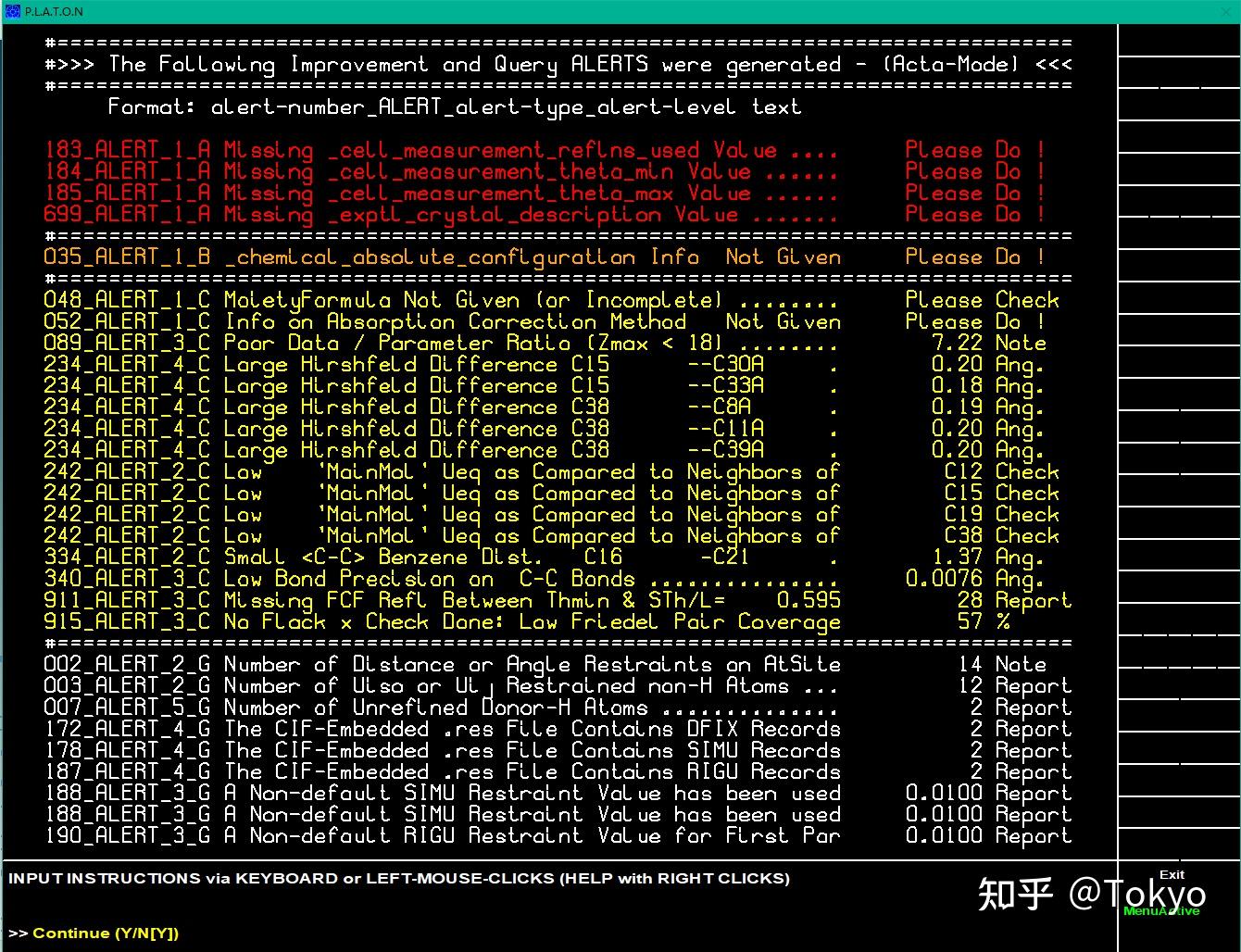 Olex2结构精修时信息无法写入CIF的解决方案 - 知乎