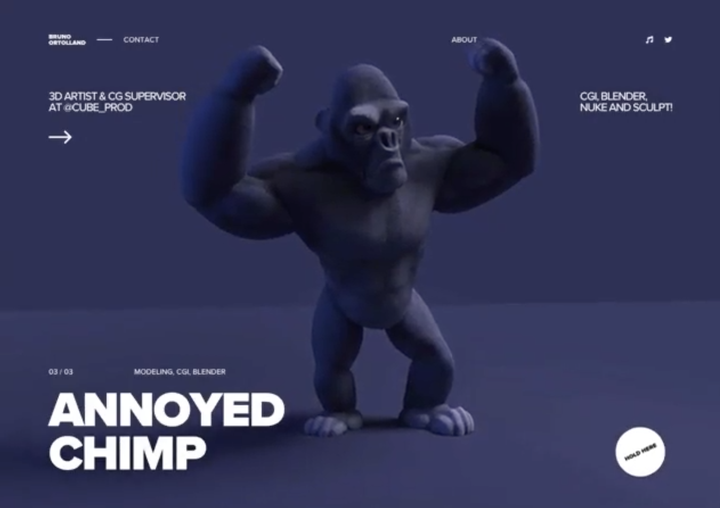 3D & C4D建模渲染动画素材与网页制作交互技术高度结合的精彩案例 - 知乎