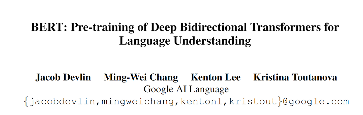 经典论文--《BERT: Pre-training of Deep Bidirectional Transformers for Language Understanding》 - 知乎