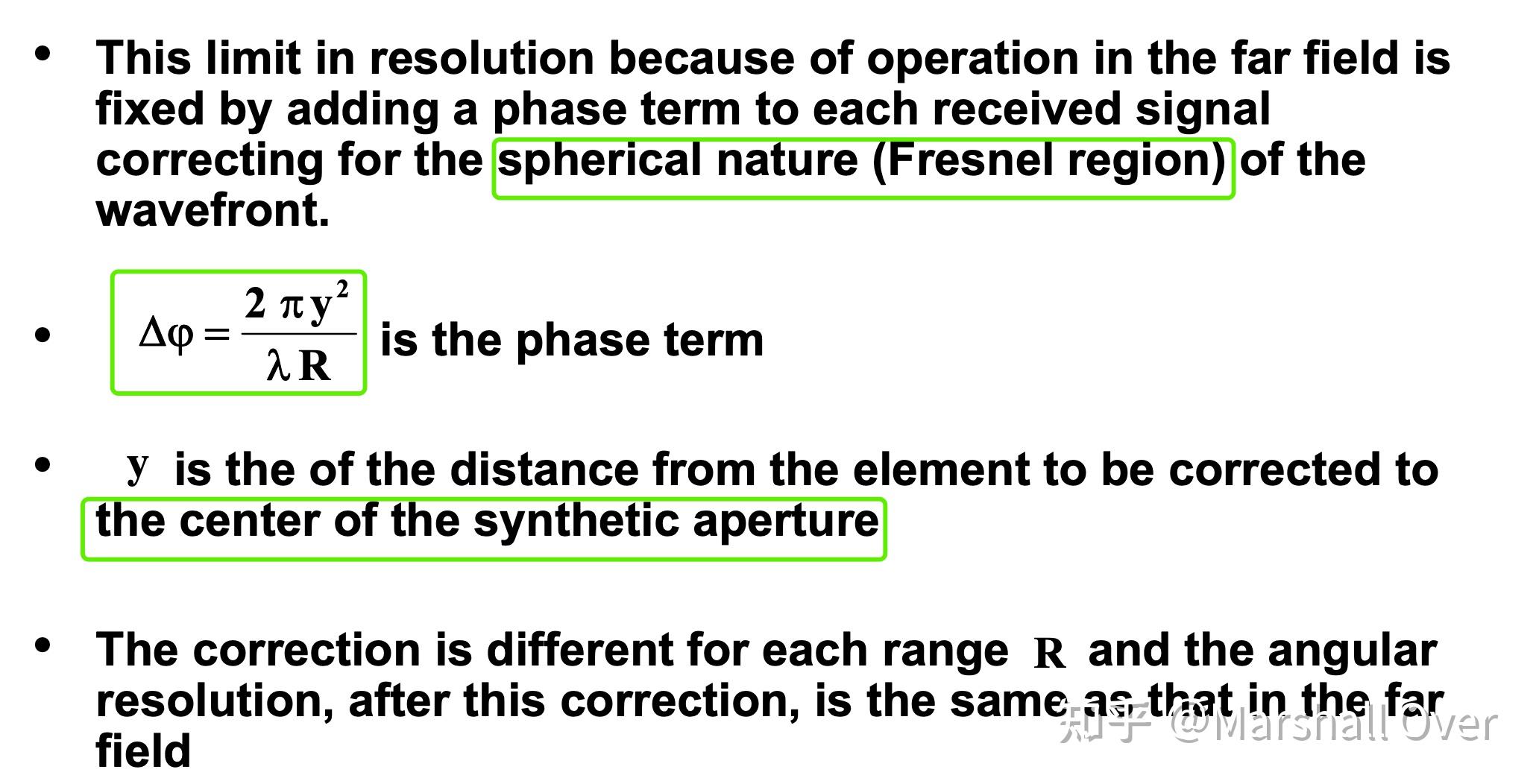(二十)MIT公开课雷达系统工程之合成孔径雷达(SAR) - 知乎