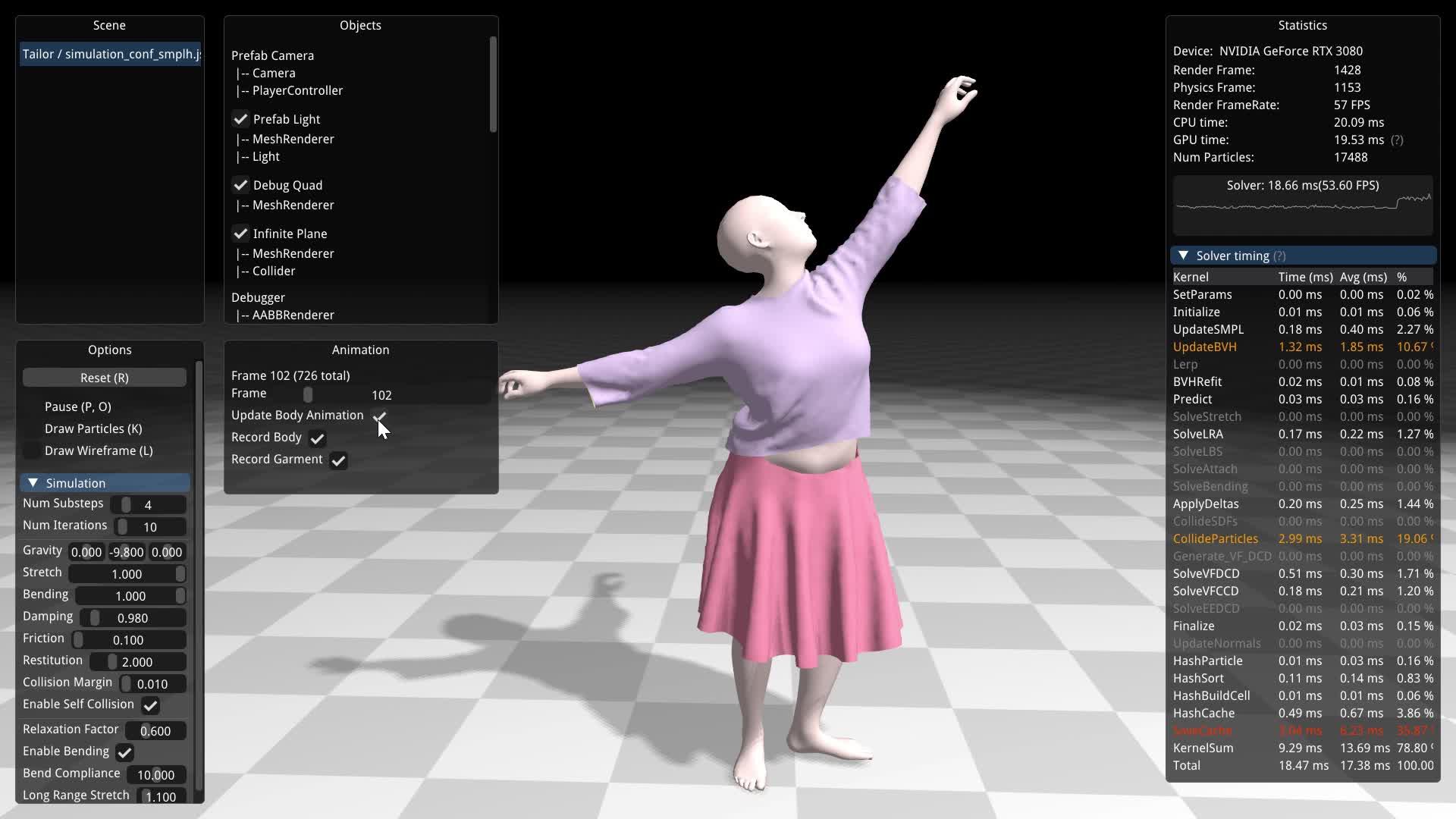 GPU布料仿真引擎 —— XRTailor助力大规模虚拟数据合成 - 知乎