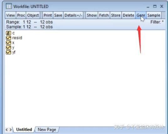 Eviews基础操作及OLS回归 - 知乎