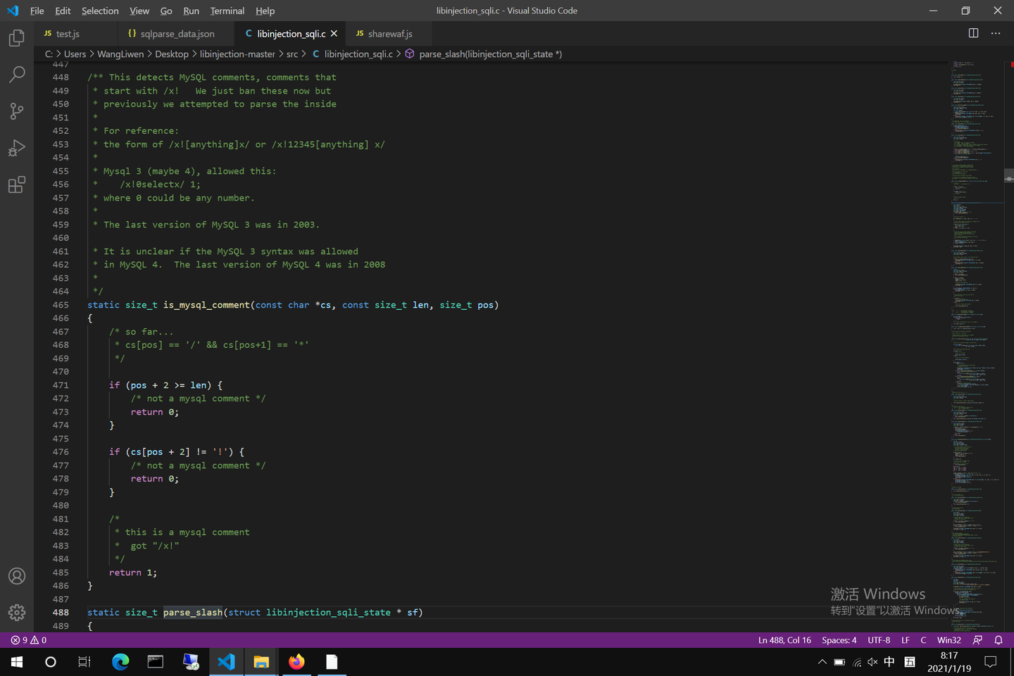简单分析了libinjection，语义分析，也挺不错。 - 知乎