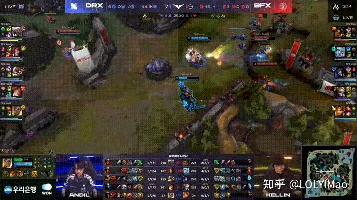 2025LCK赛区BFX 2-0 DRX - 知乎