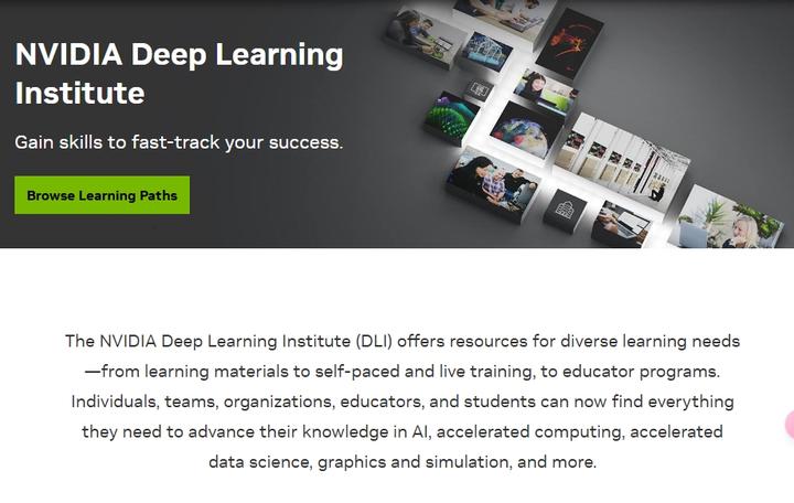 在 NVIDIA DLI 中探索 AI 的无限可能 - 知乎