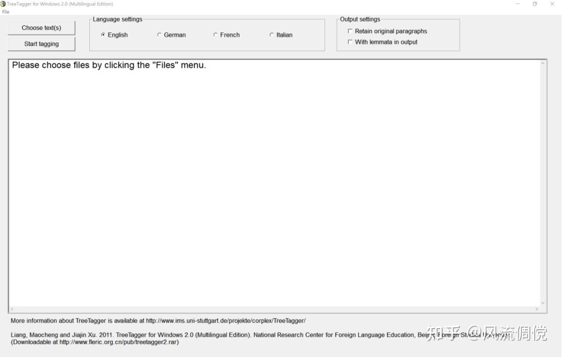 treetagger如何对英文进行词汇赋码？急急急？ - 知乎