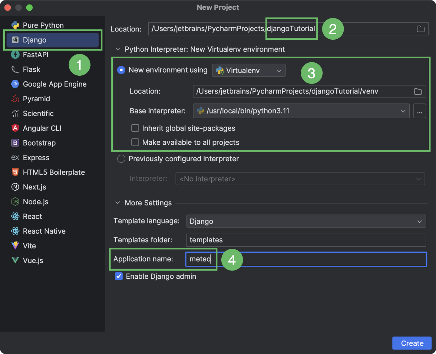 在 PyCharm 中创建 Django 应用 | PyCharm - 知乎