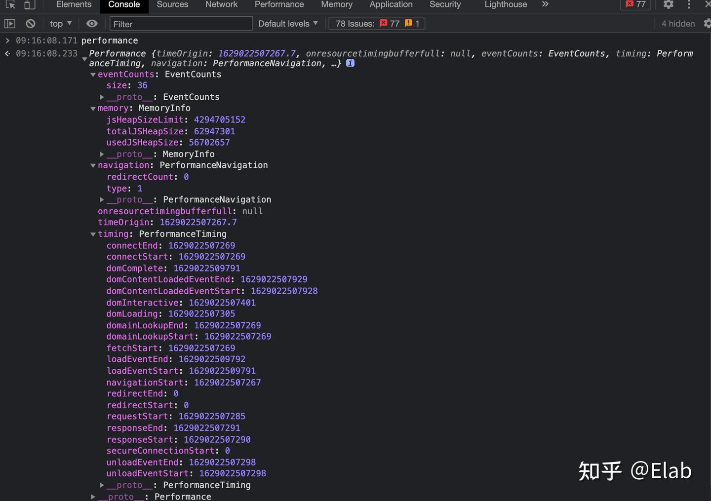 深入浅出 Performance 工具 & API - 知乎