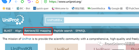 Uniprot ID 批量转化成基因名 - 知乎