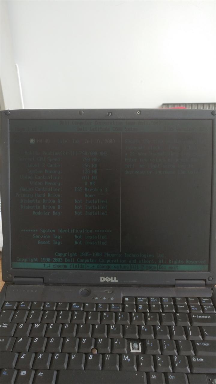 Dell Latitude C600 整备记录 - 知乎