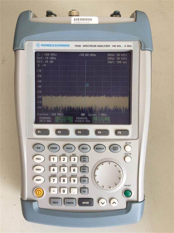 罗德与施瓦茨 Rohde&Schwarz FSH6 手持式频谱分析仪 FSH3 FSH3+FSHZ2 - 知乎