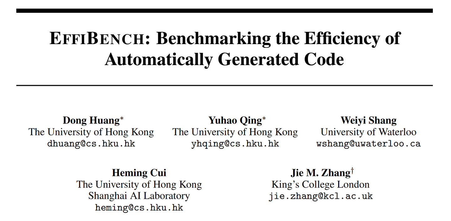 从大模型代码生成的正确性到高效性(1)：LiveCodeBench to EffiBench(-X) - 知乎