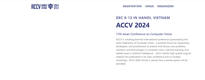 ACCV 2024即将截稿 - 知乎