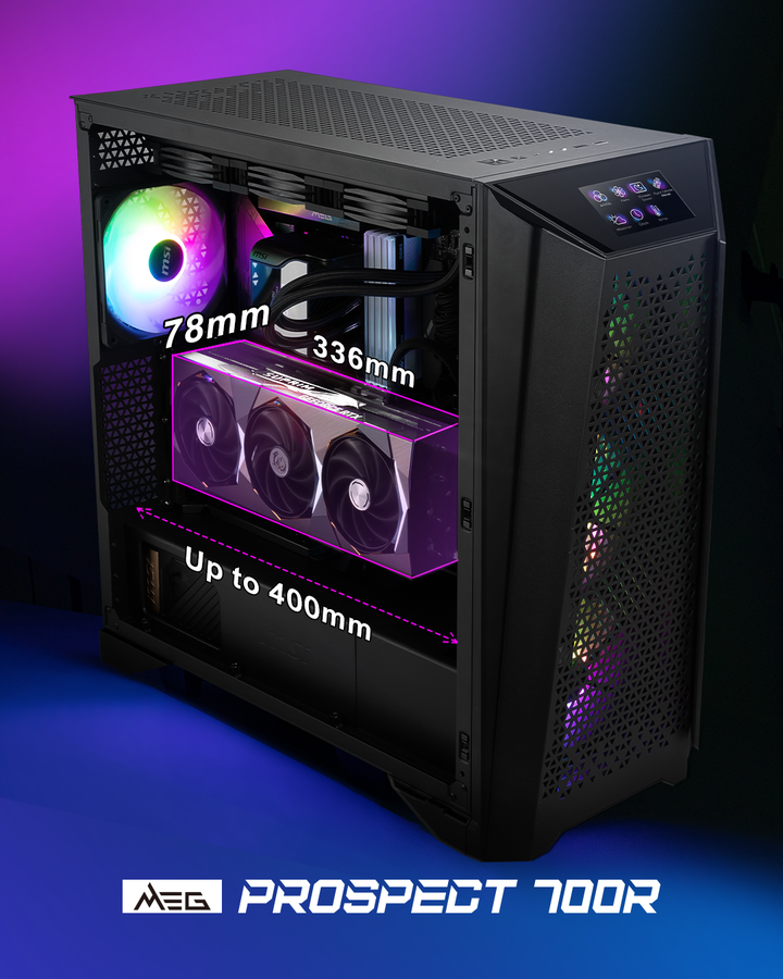 轻松驾驭RTX4090，微星MEG PROSPECT 700R战神PLUS机箱赏析 - 知乎