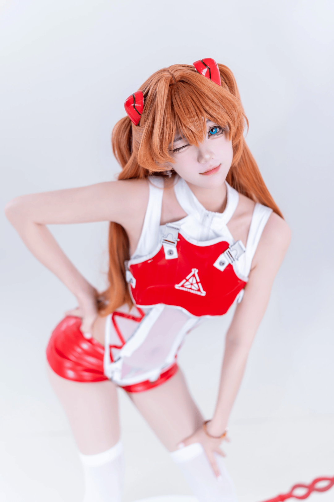 冷艳又迷人，长发飘飘太撩了！EVA 明日香cos - 知乎