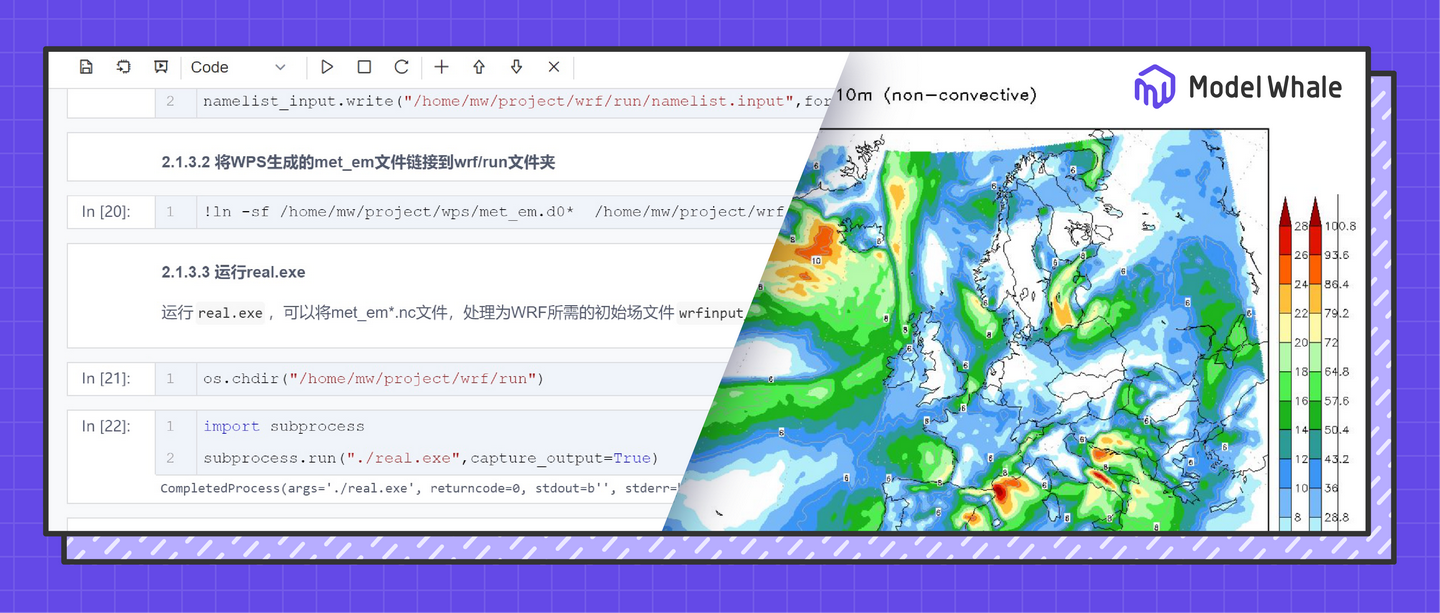 ModelWhale 云端运行 WRF 中尺度数值气象模式，随时随地即开即用的一体化工作流 - 知乎